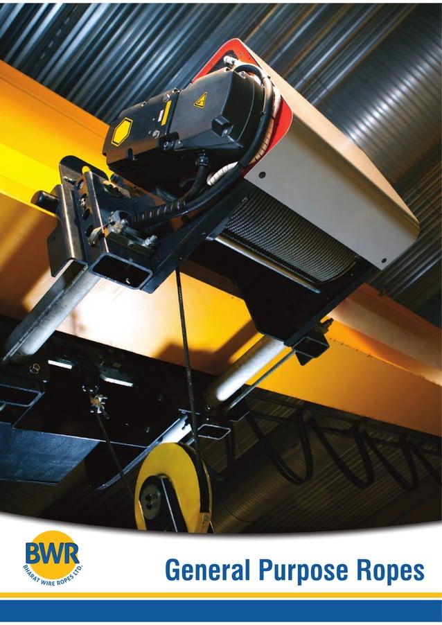 General Engineering Wire Rope Manufacturer - Bharat Wire Ropes | PDF