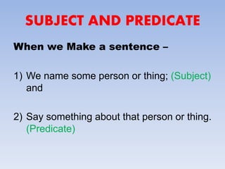 Basics Of English Grammer | PPTX