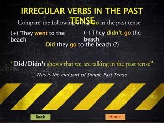 General english - presentation past tense - simple and continuous | PPTX