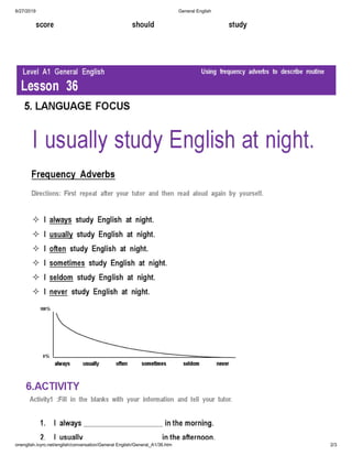General english 36 | PDF