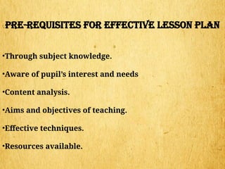 General English PPT - Lesson Plan for Prose (21BE25).pptx