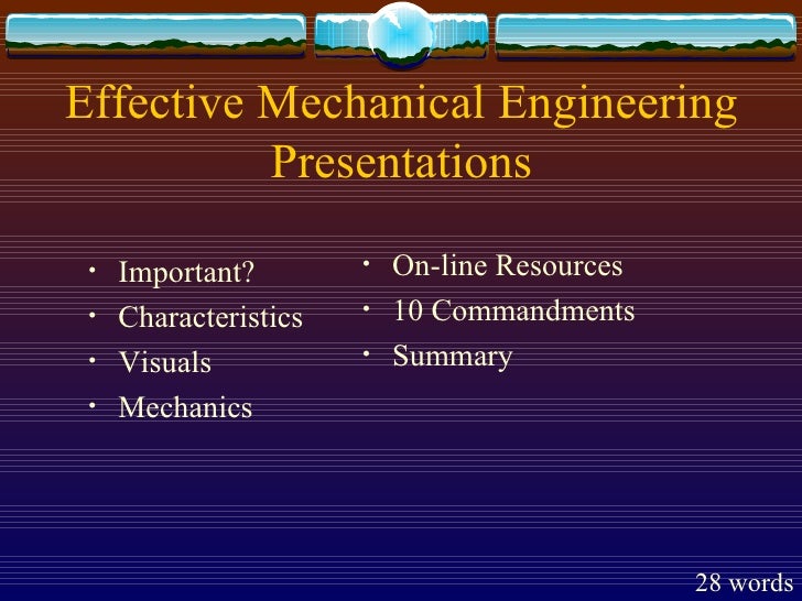 General Eng Presentation Tips