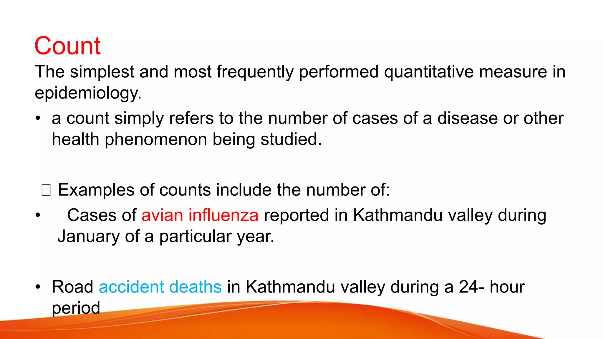 General epidemiology ppt by Channu M G | PPTX