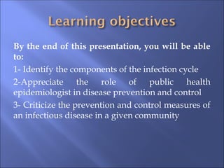 General Epidemiology Presentation for students | PPT