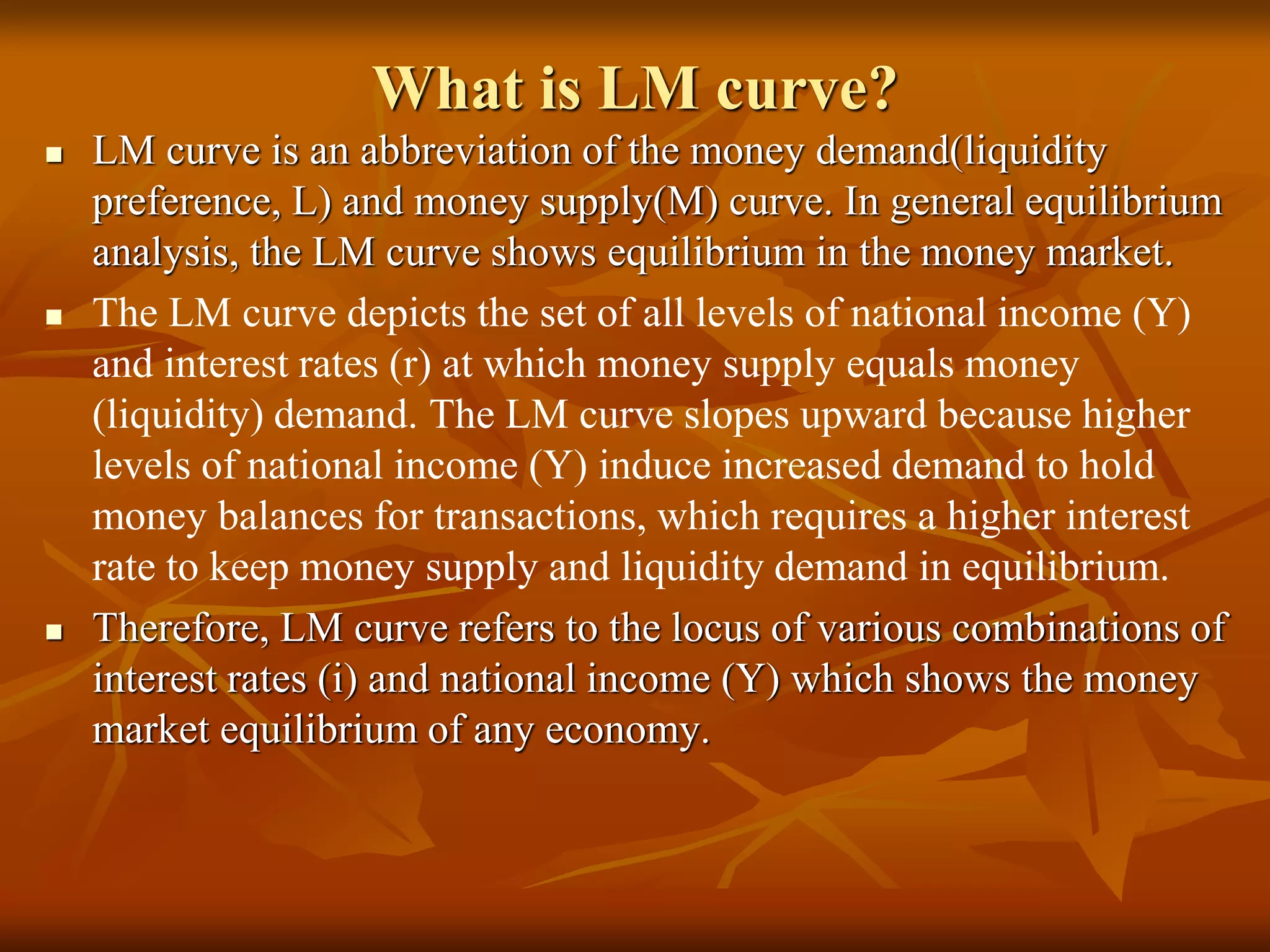 General Equilibrium IS-LM Framework for Macroeconomic Analysis | PDF