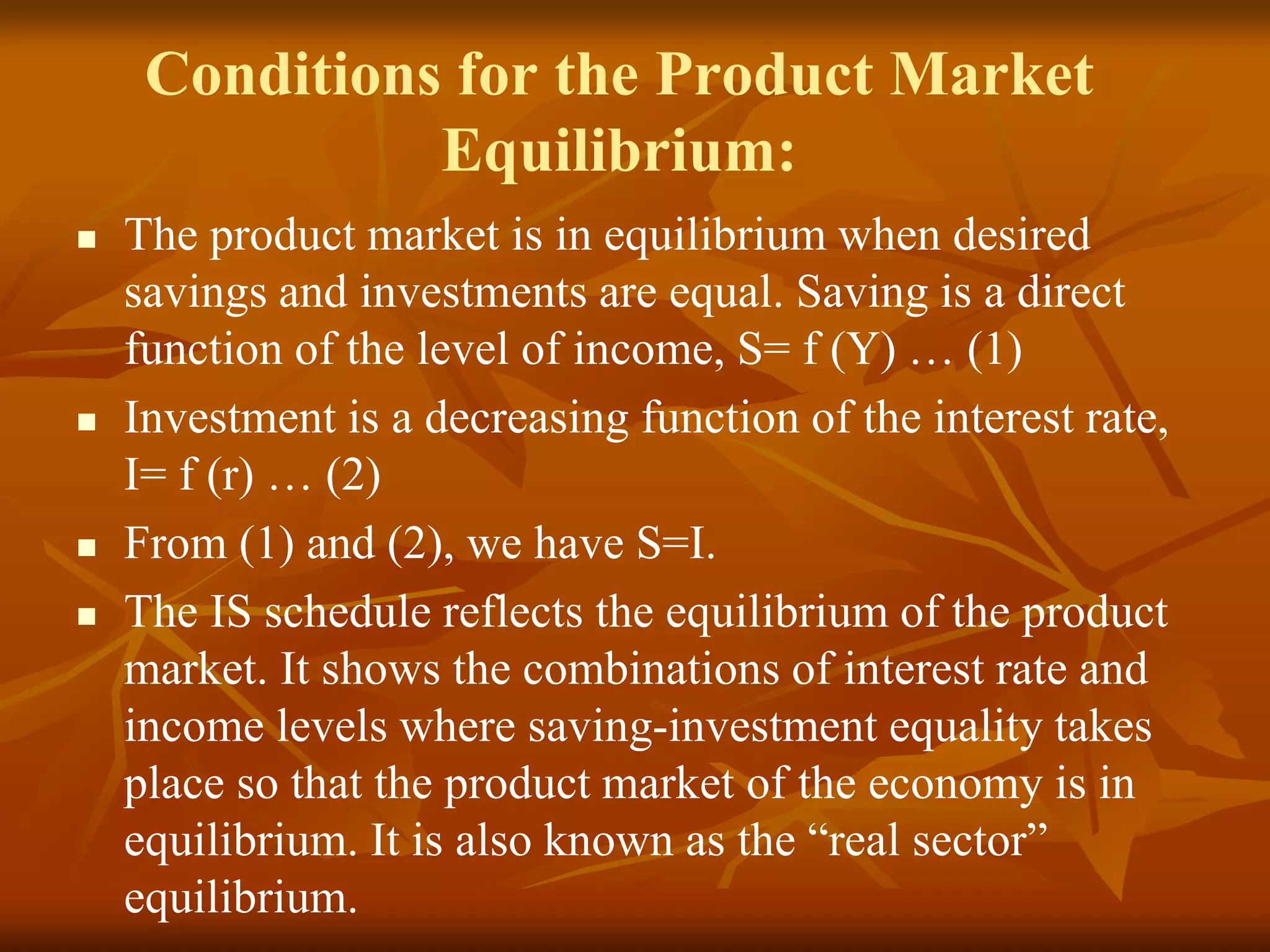 General Equilibrium IS-LM Framework for Macroeconomic Analysis | PDF