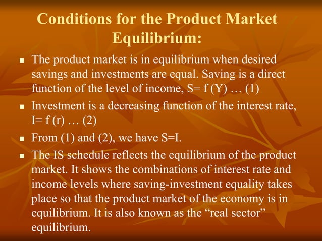 General Equilibrium IS-LM Framework for Macroeconomic Analysis | PDF ...