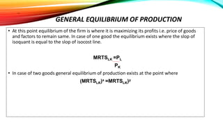 General equilibrium ppt | PPTX