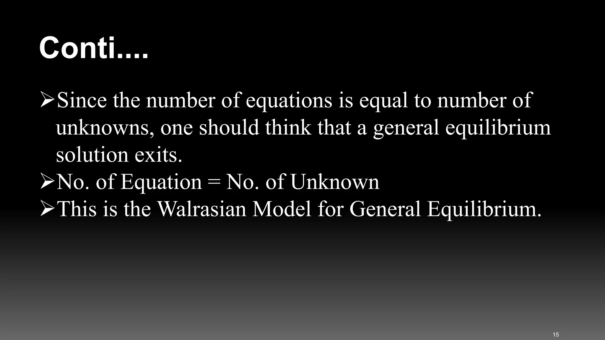 General equilibrium theory | PPTX