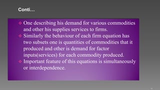 General equilibrium theory | PPTX