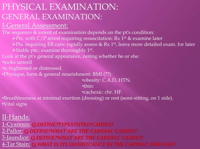 General Examination of CVS physical examination.pptx