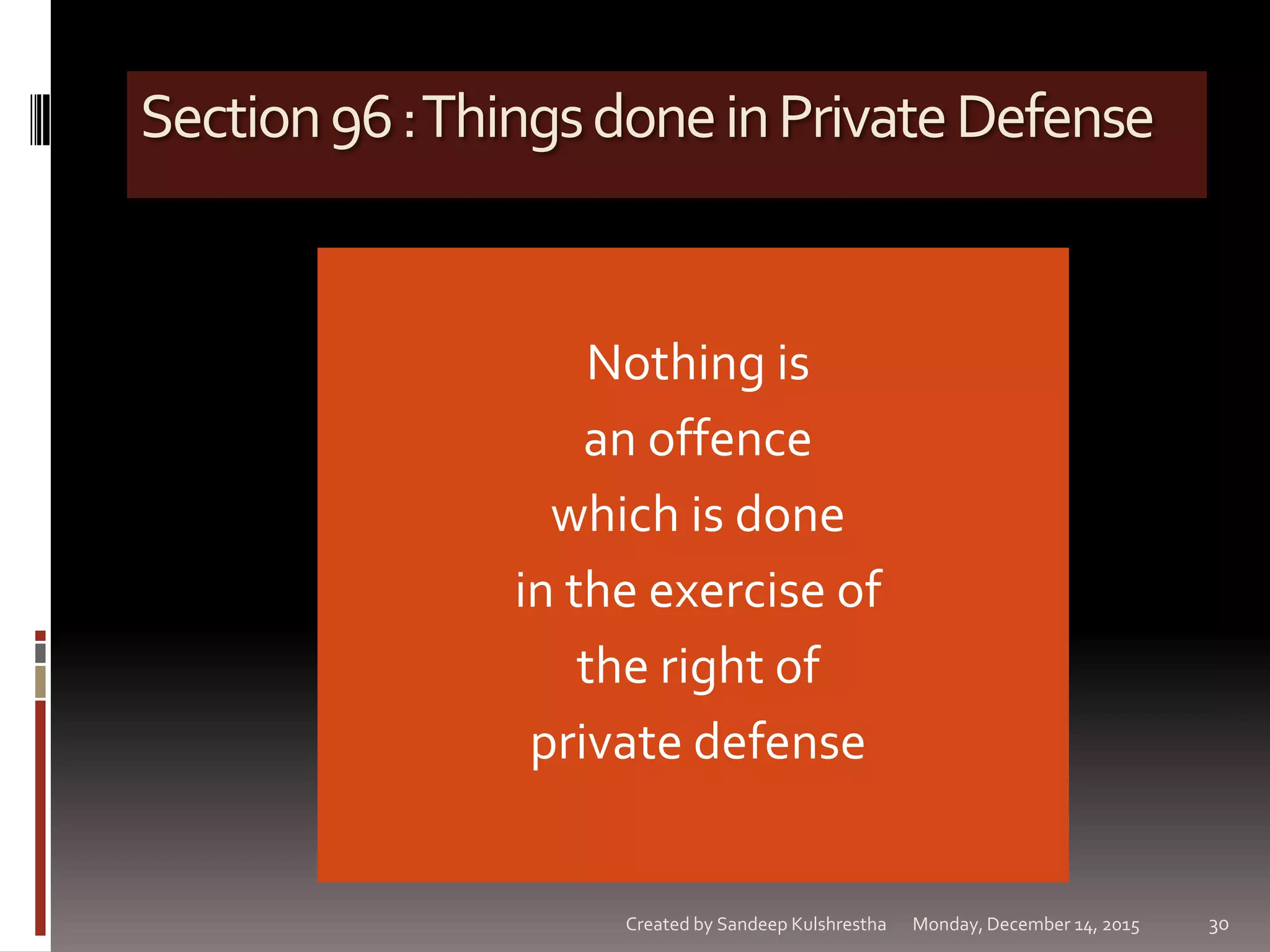 General exceptions Indian Penal Code, (S. 76 to 106) | PDF