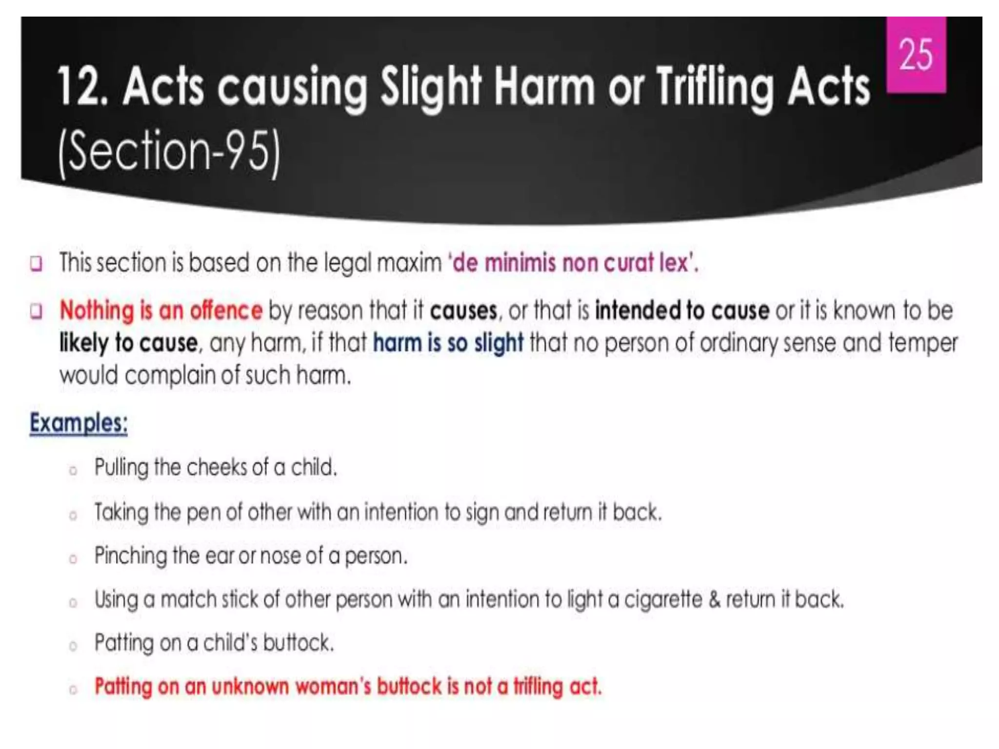 General exceptions ipc | PPTX | Crime & Harmful Acts to Individuals ...