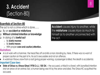 General exceptions ipc | PPT