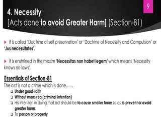 General exceptions ipc | PPT