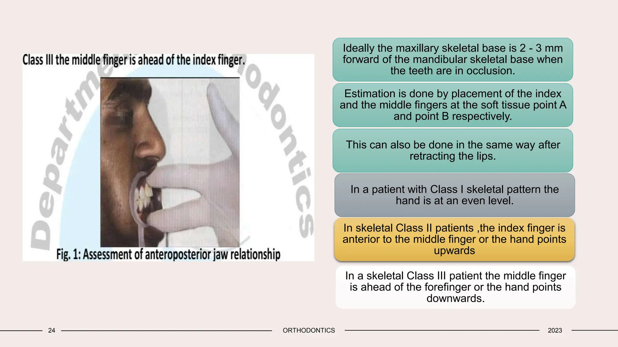General and extra oral examination orthodontics | PPTX