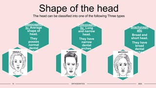 General and extra oral examination orthodontics | PPTX