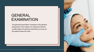 General and extra oral examination orthodontics | PPTX