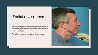 General and extra oral examination orthodontics | PPTX