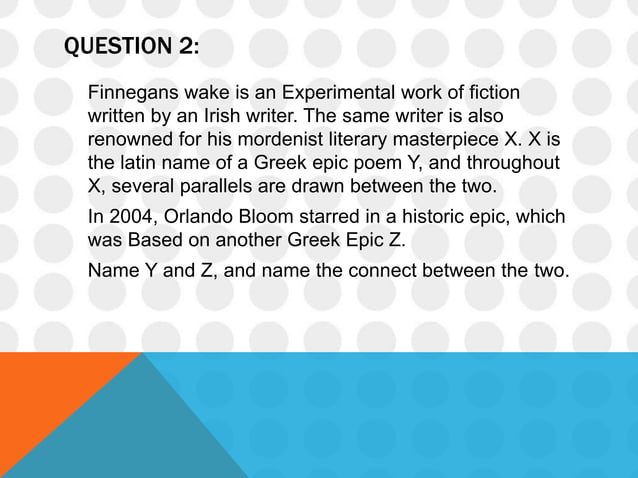 Credenz'18 General Finals PPT | PPT