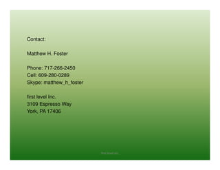 General For Release | PPT