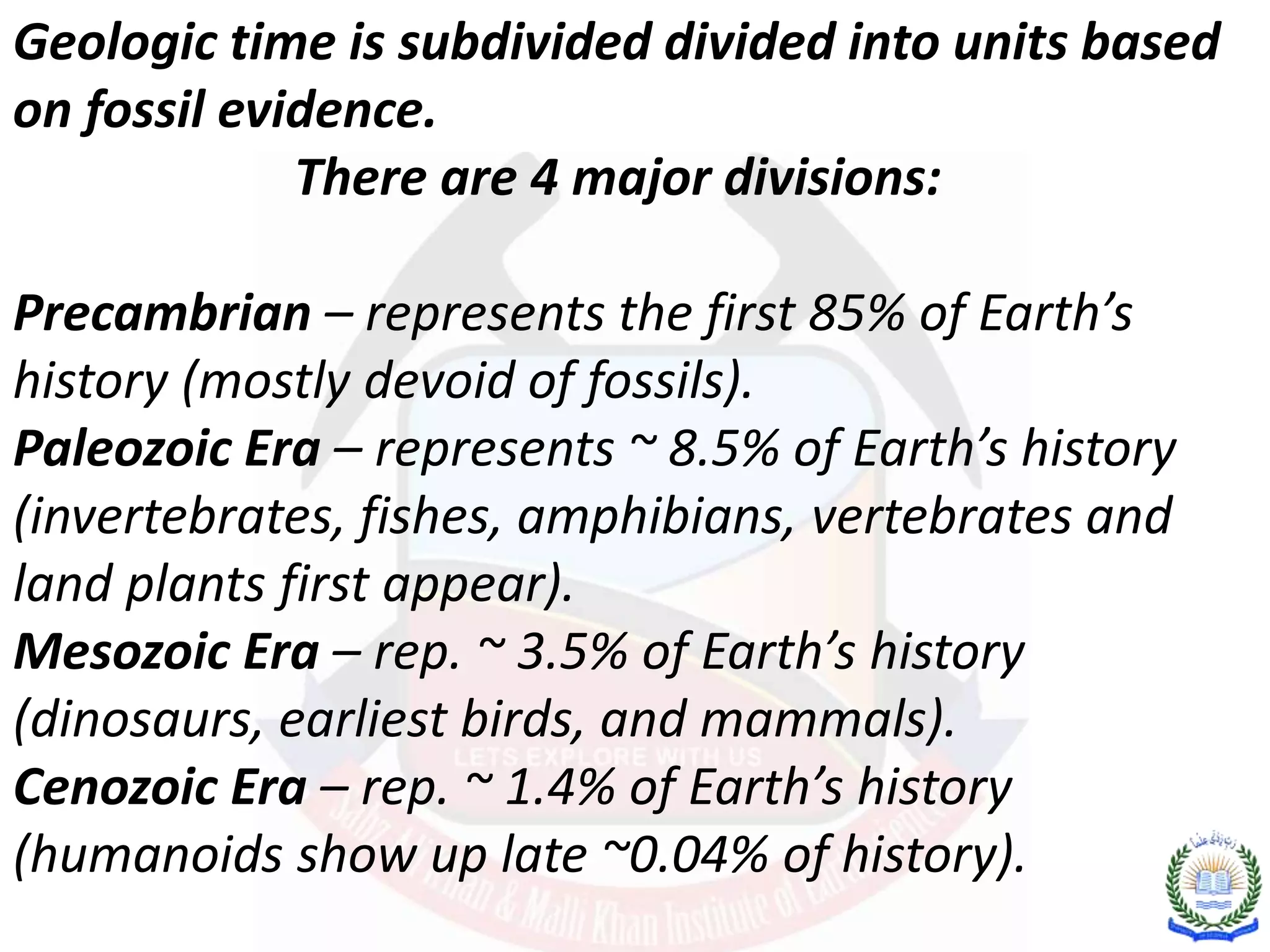 geochronolgy and age of earth | PPTX