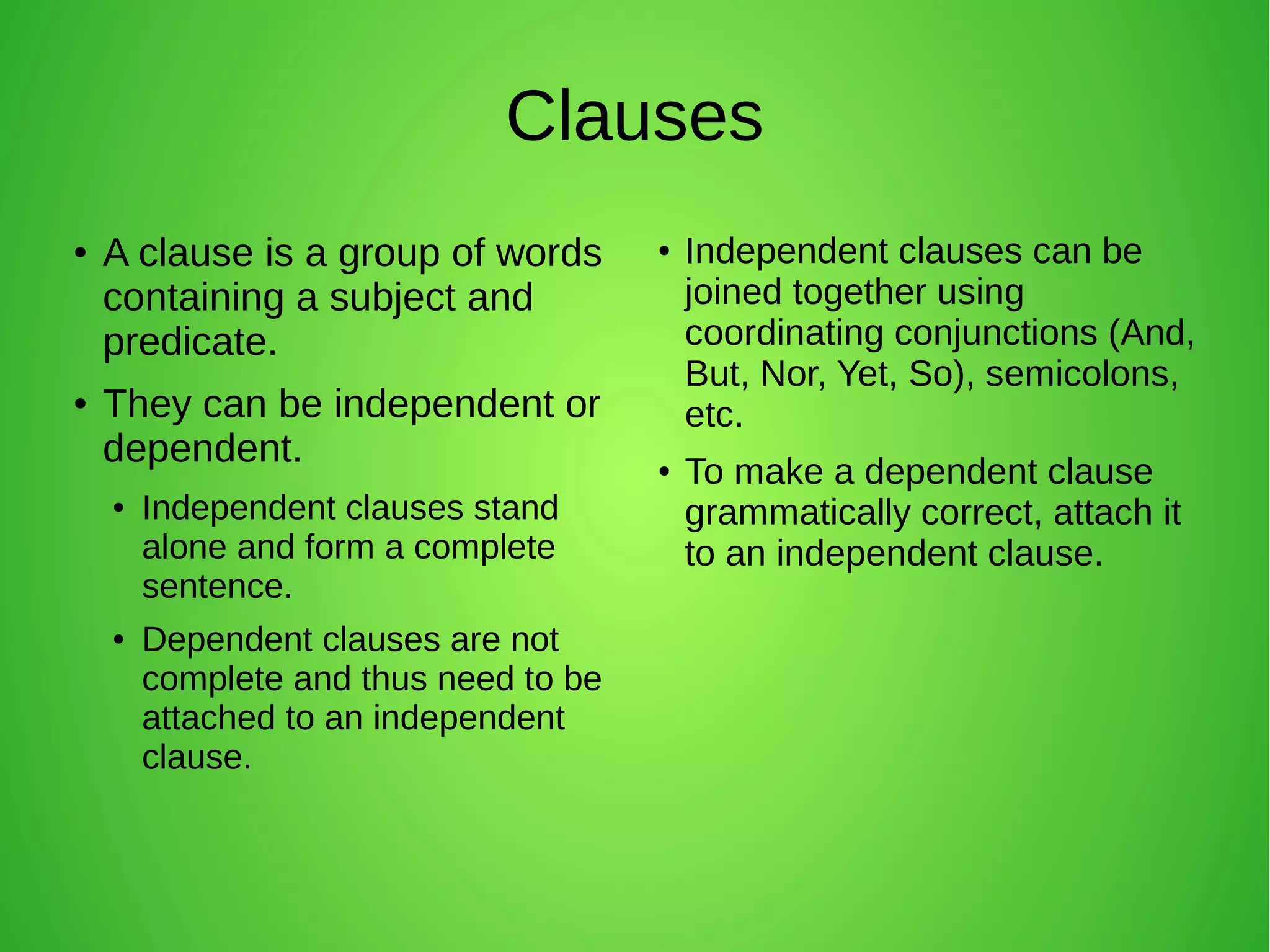 General Grammar | ODP