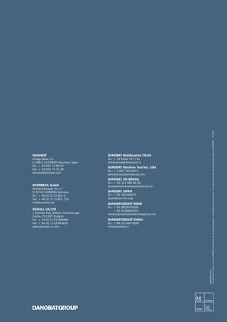 General grinding division Danobat | PDF