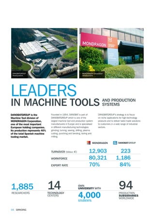 General grinding division Danobat | PDF