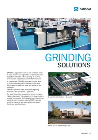 General grinding division Danobat | PDF