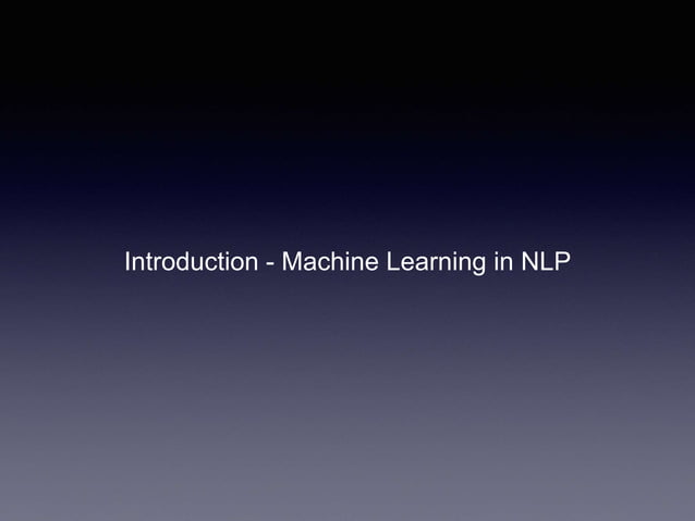 General guide in nlp | PPT
