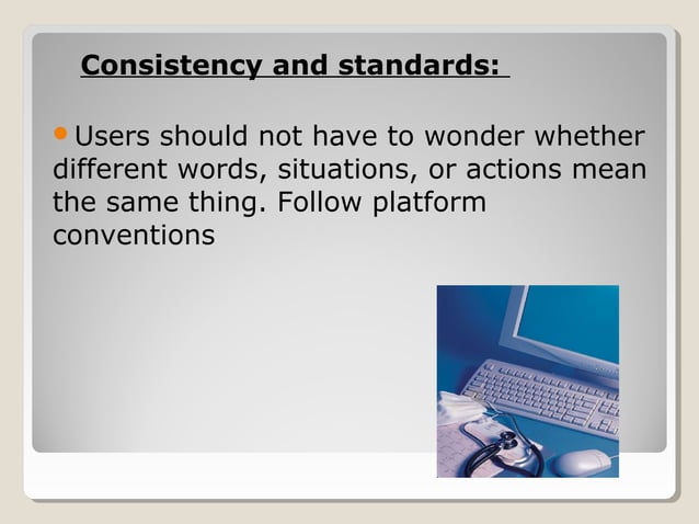 Usability Engineering General guidelines | PPT | Operating Systems | Computer Software and ...