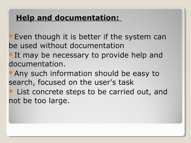Usability Engineering General guidelines | PPT | Operating Systems | Computer Software and ...