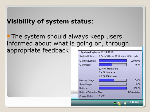 Usability Engineering General guidelines | PPT | Operating Systems | Computer Software and ...