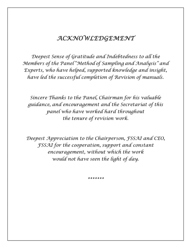 General Guidelines On Sampling Pdf