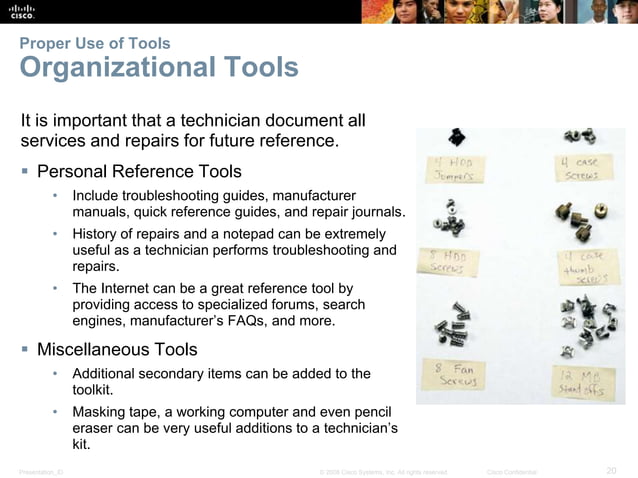 GENERAL H and S plus tools Pre-Practical ITE6_Instructor_Materials ...