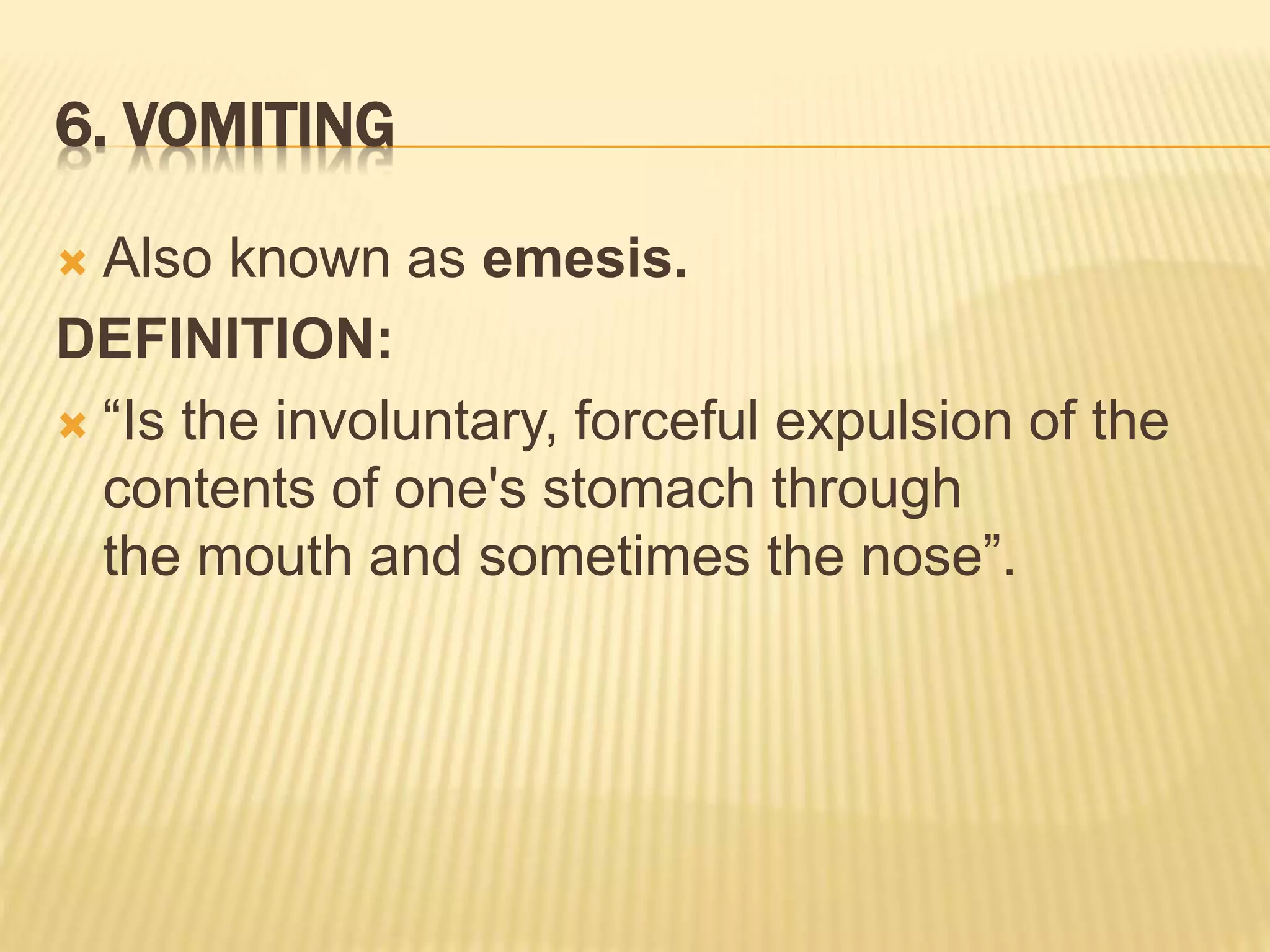 GENERAL HEALTH CONDITIONS | PPTX