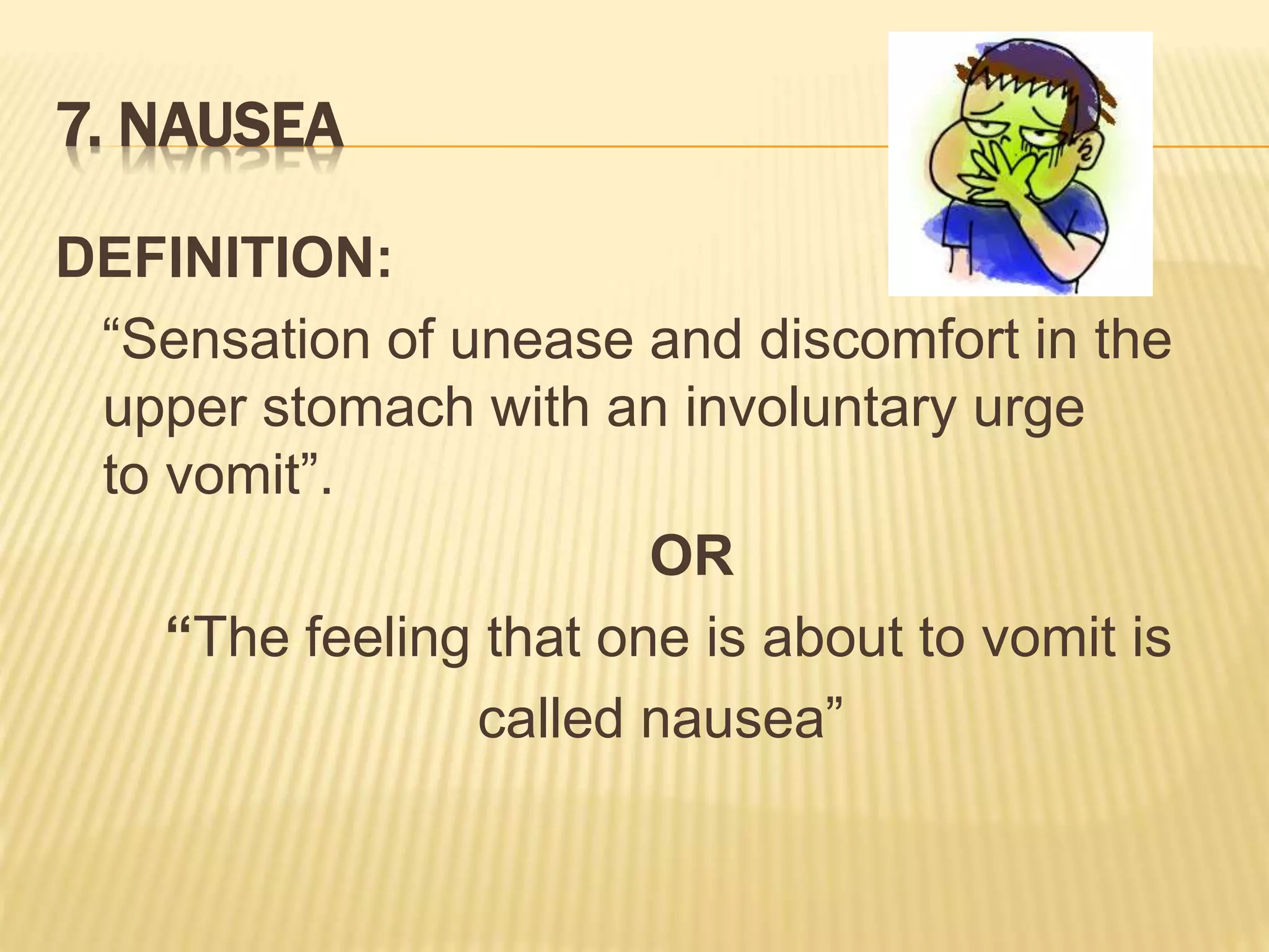 GENERAL HEALTH CONDITIONS | PPTX