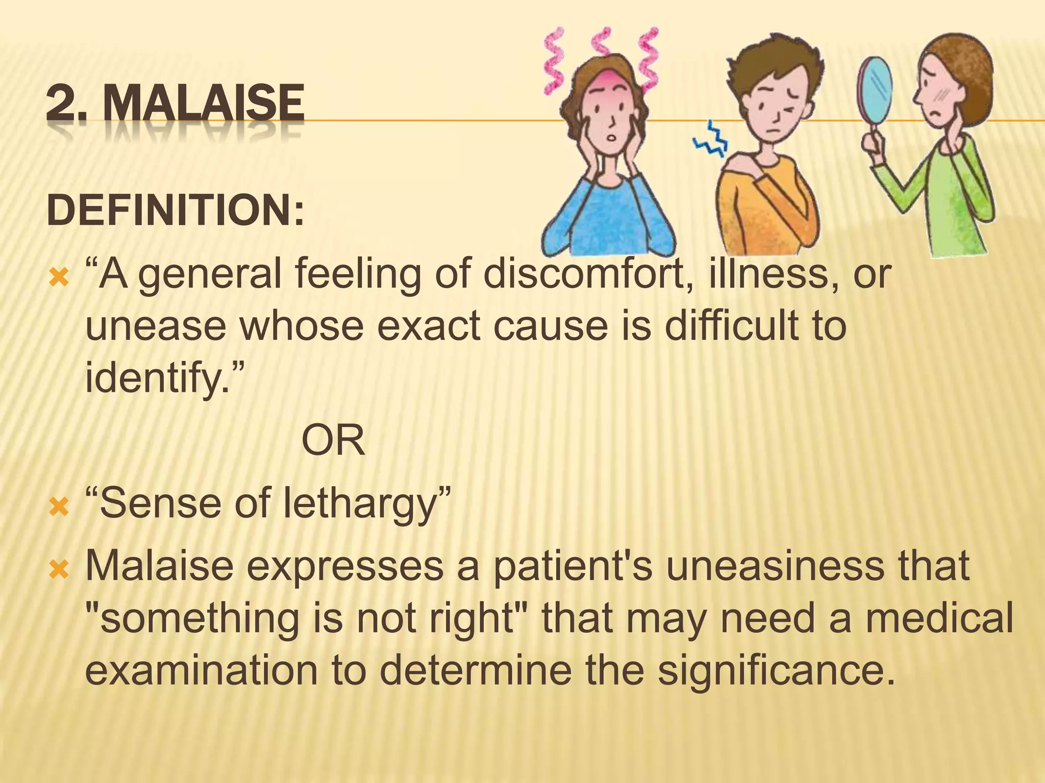 GENERAL HEALTH CONDITIONS | PPTX