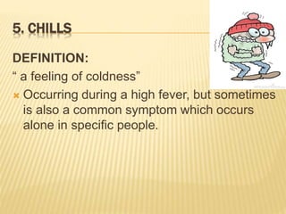 GENERAL HEALTH CONDITIONS | PPTX