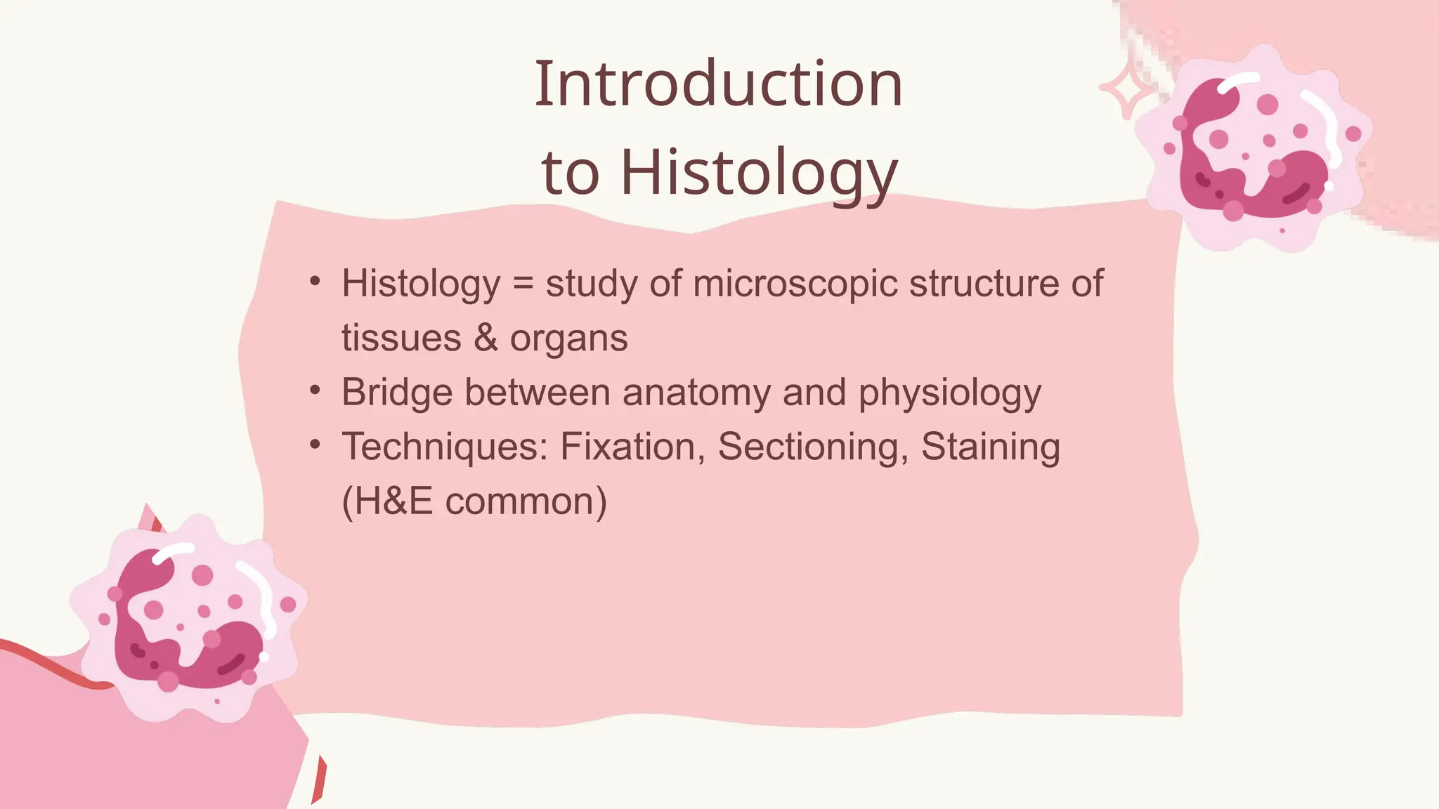 General histology cell epithelium connective tissue and bone by Dr ...