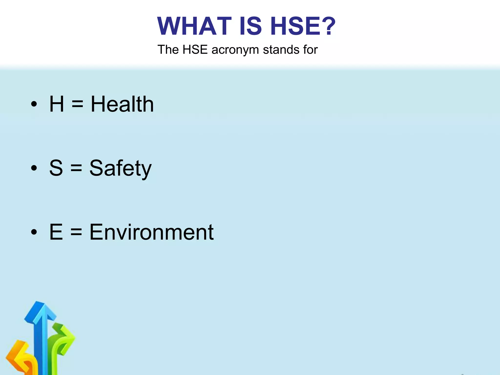 General HSE Training (Level 1 & 2) | PPTX