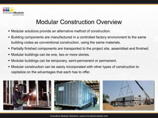 Accelerated Hybrid Construction for Education Facilities | PPTX