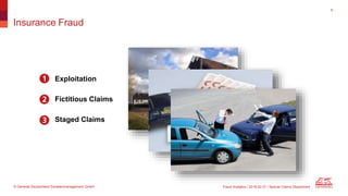 Generali - Fraud Analytics | PPTX | Databases | Computer Software and Applications