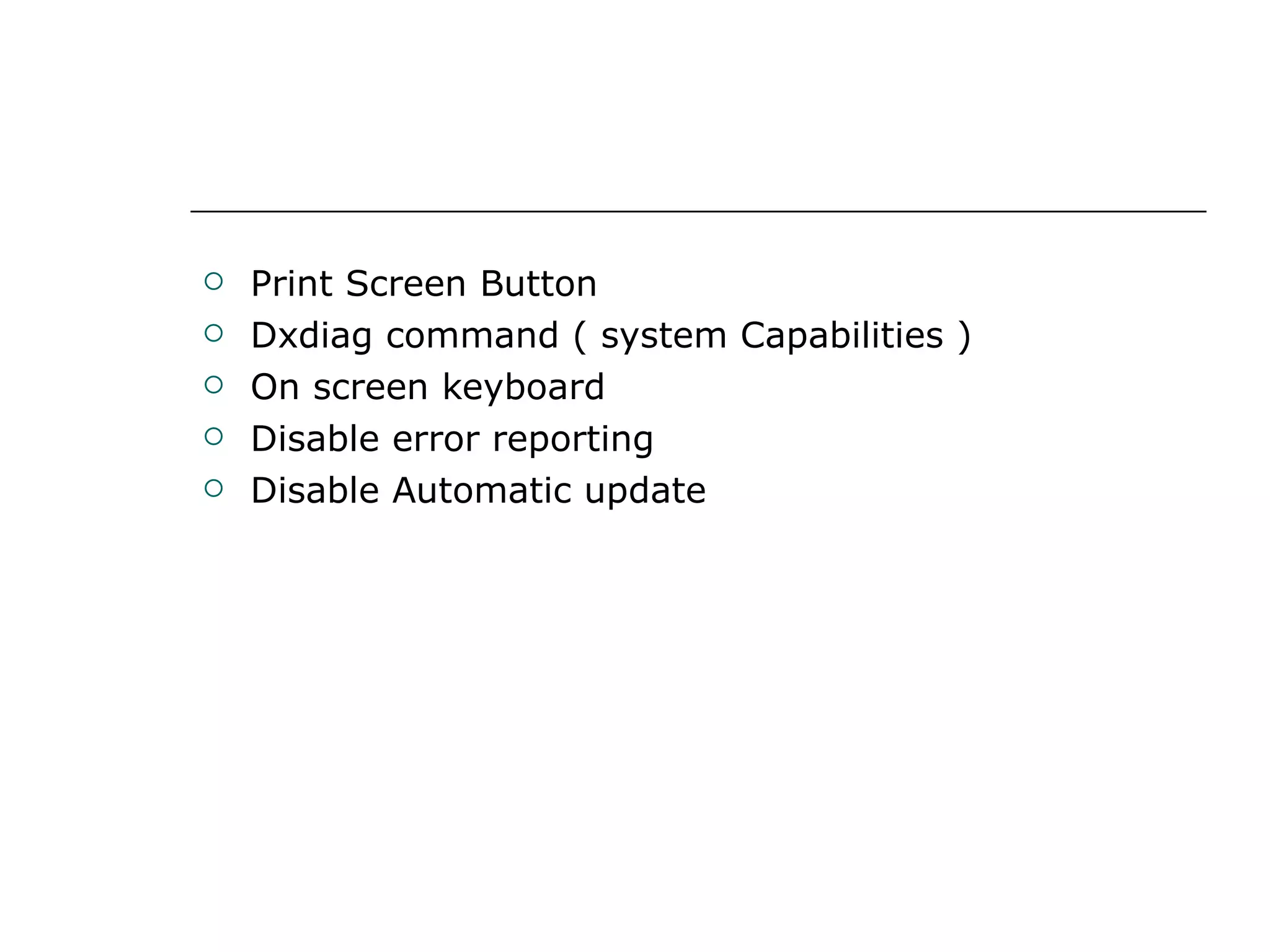General ICT Troubleshooting | PPT