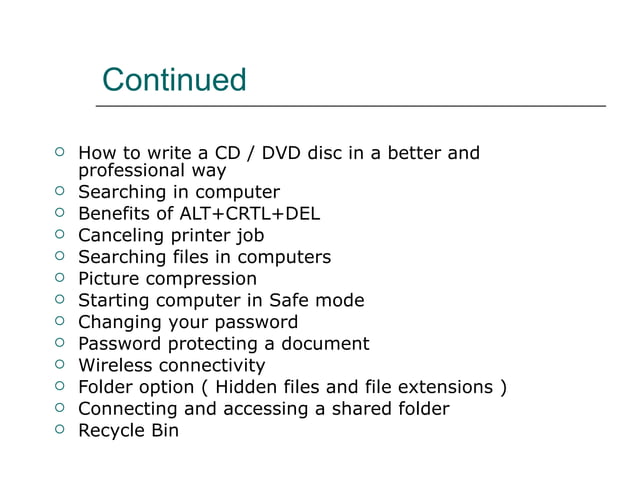 General ICT Troubleshooting | PPT