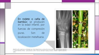 Generalidades de fracturas | PPTX