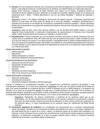 GENERALIDADES DE FRACTURAS medicina traumatologia | DOCX