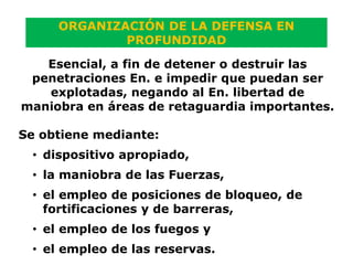 Generalidades de la defensa | PPTX