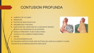 Generalidades de Ortopedia y Traumatologia | PPTX